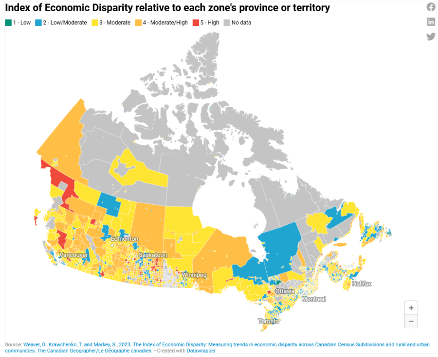 Good data is key to addressing economic disparities in Canada - The ...